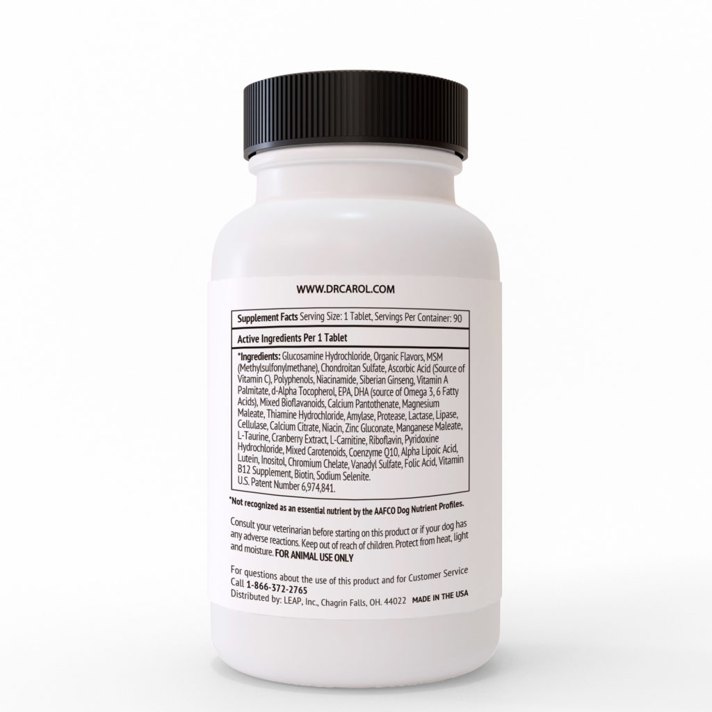Dr. Carol’s VitaLife Health & Wellness Complex AM/PM Dog Formula – Ages ...